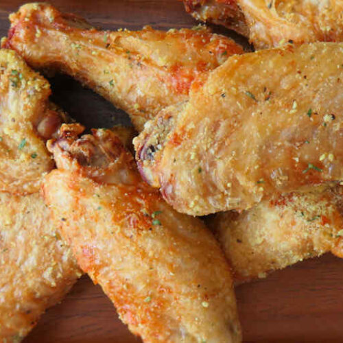 Kosmos Q Garlic and Parmesan Wing Dust Wings - For the Wing
