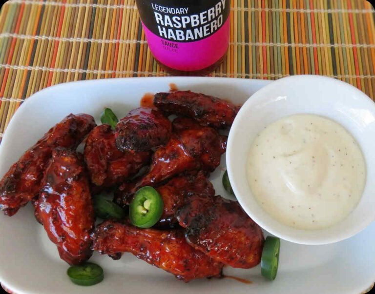 Legend Larry's Raspberry Habanero Wing Sauce Wings - For the Wing
