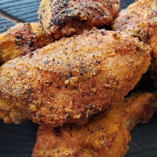 Croix Valley Parmesan Garlic Dry Wings - For the Wing