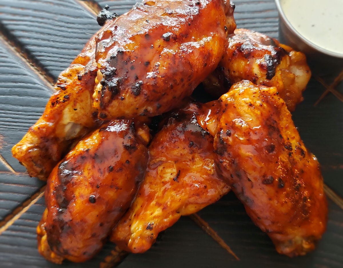 Pepper Palace Watermelon Barbecue Sauce Wings - For the Wing