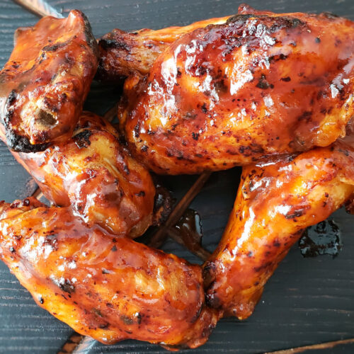 Kinder's Honey Hot BBQ Sauce Wings - For the Wing