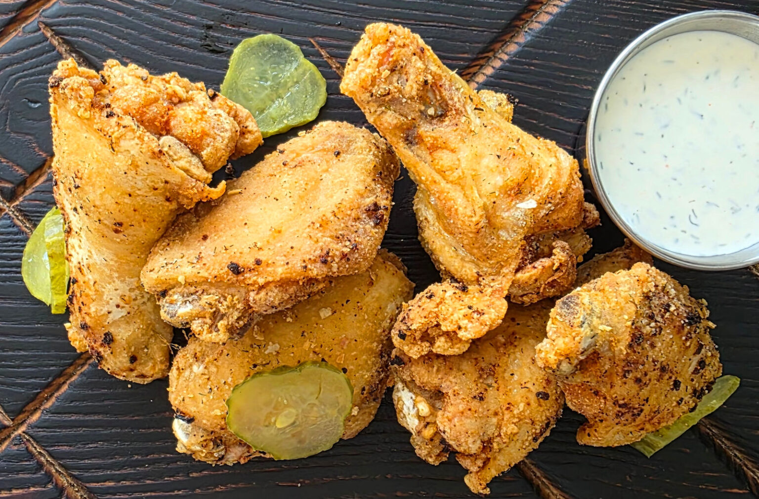 Deep-Fried Dill Pickle Wings - For the Wing